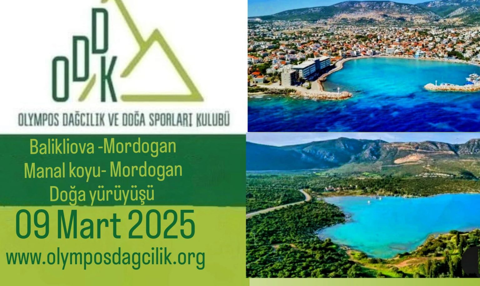 9 Mart 2025 / Balıklıova-Mordogan&Manal koyu-Mordogan Doğa yürüyüşü ...